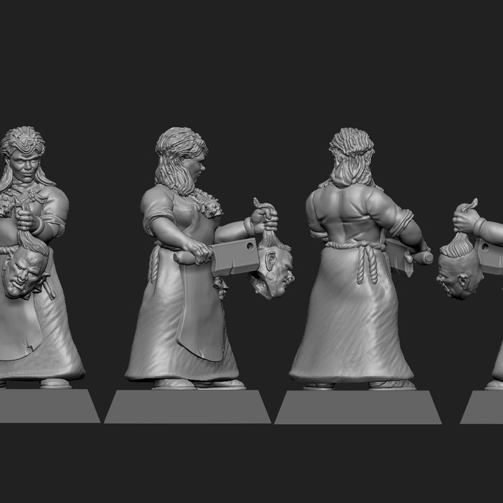 3D Printable Butcher by Ludwik