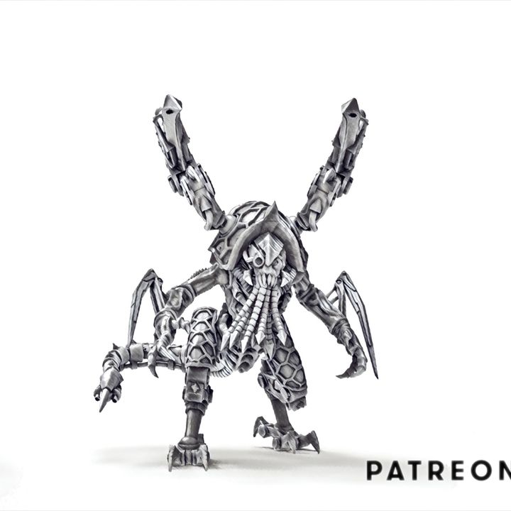 3D Printable Iron Hive - Hunter by The Makers Cult