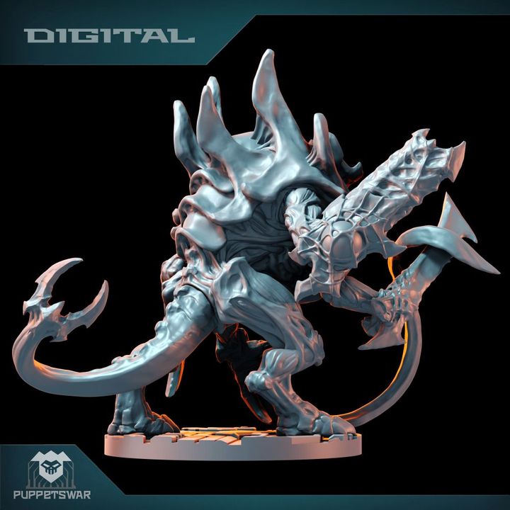 3D Printable Bug Overlord by Puppetswar Miniatures