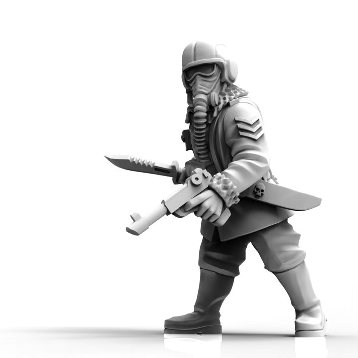 3D Printable Misc - Flight Sergeant Cornish by The Makers Cult