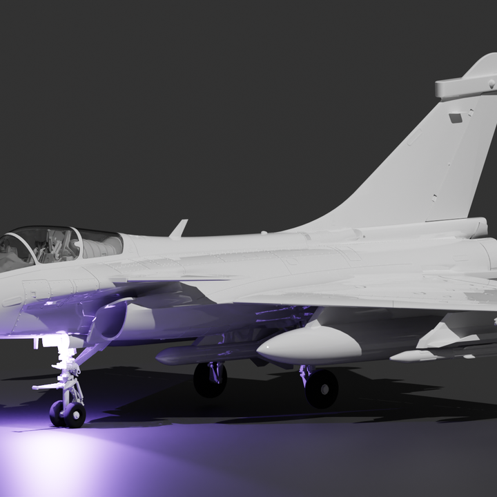 3D Printable French Dassault Rafale M Naval Fighter by The Military ...