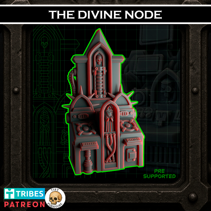 3D Printable The Divine Node by Tiny Furniture