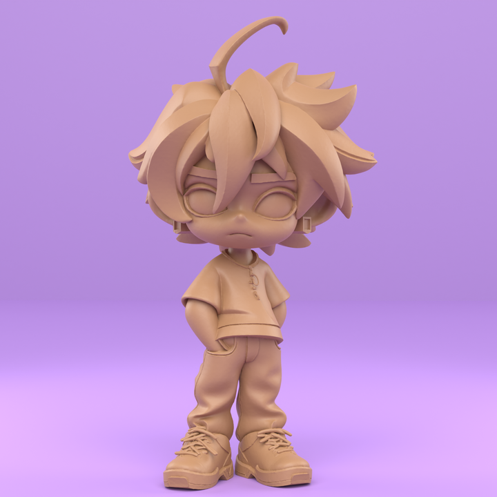 3D Printable cool boy character by Tayyab