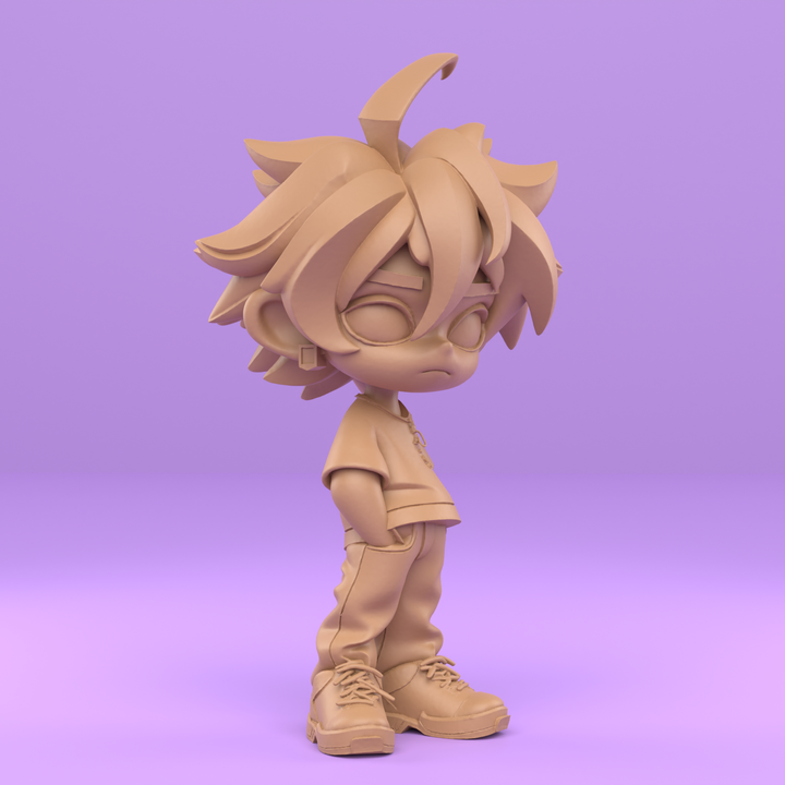 3D Printable cool boy character by Tayyab