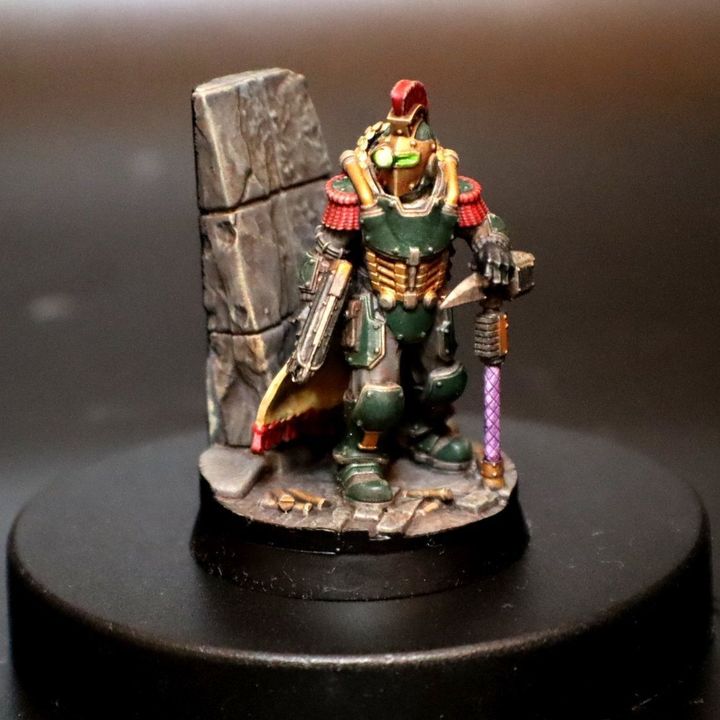 3D Printable Jade Coalition - Marshal 2 by The Makers Cult