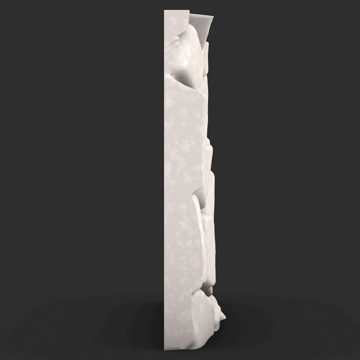 3D Printable Stone Wall R45 by 1xMerch