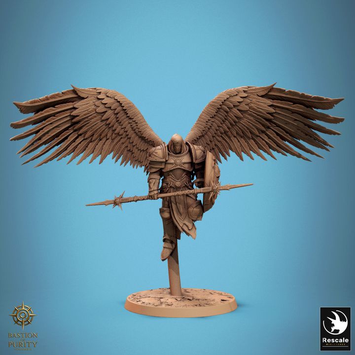 3D Printable The Ascended Legion Fly Guard by Rescale Miniatures