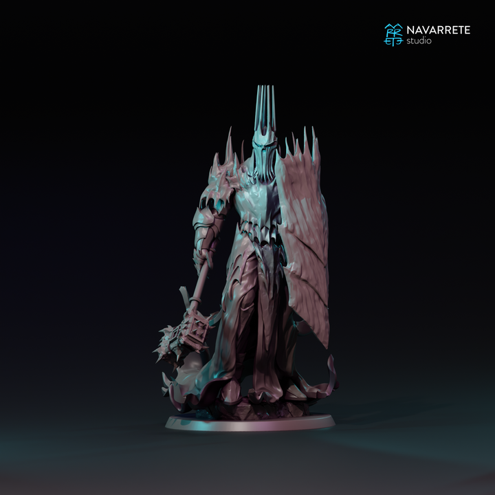 3D Printable Vorgath, The Dark Enemy by Navarrete Studio