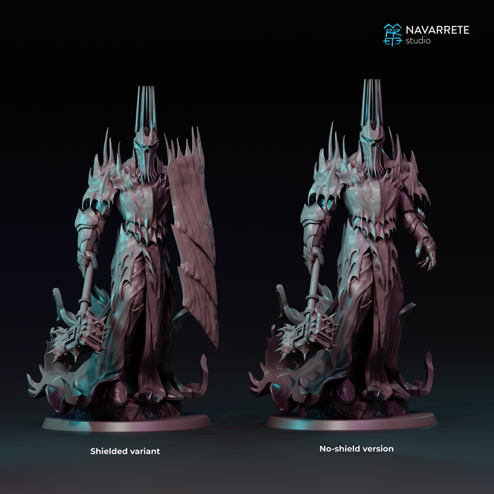 3D Printable Vorgath, The Dark Enemy by Navarrete Studio