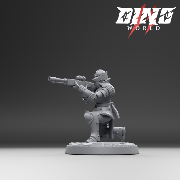 3D Printable solaris knight sniper by Dinoworld