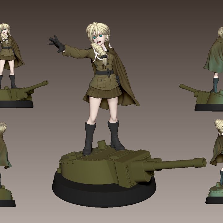 3D Printable Cadet Commander by LPOMC