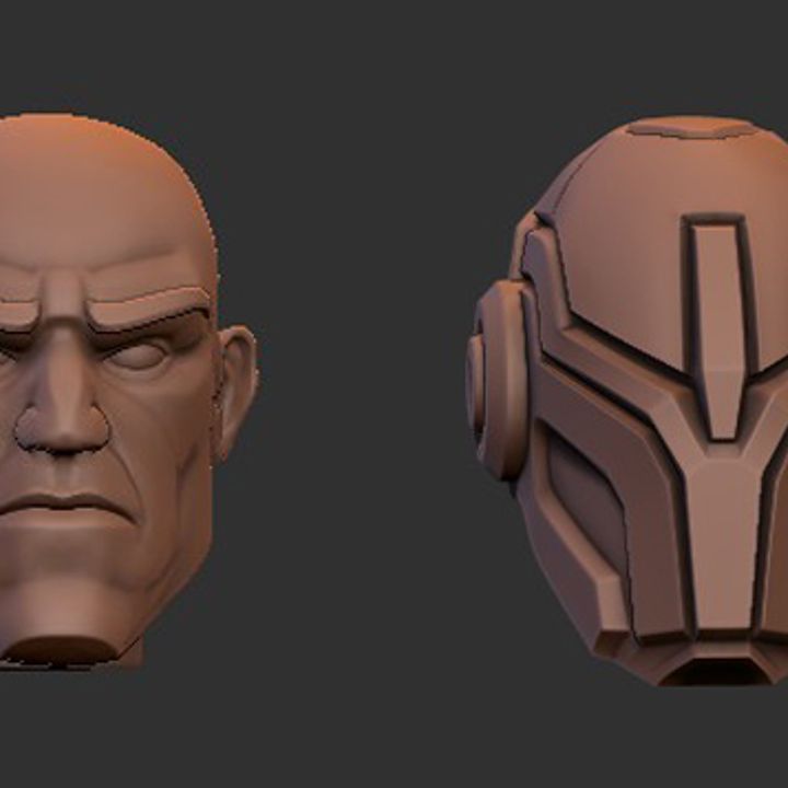 3D Printable Neo Templar - Tenebrite Commando with assault rifle - free ...