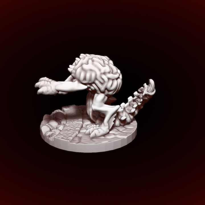 3D Printable Intellect Devourer | Presupported by Wicked Wizard Labs