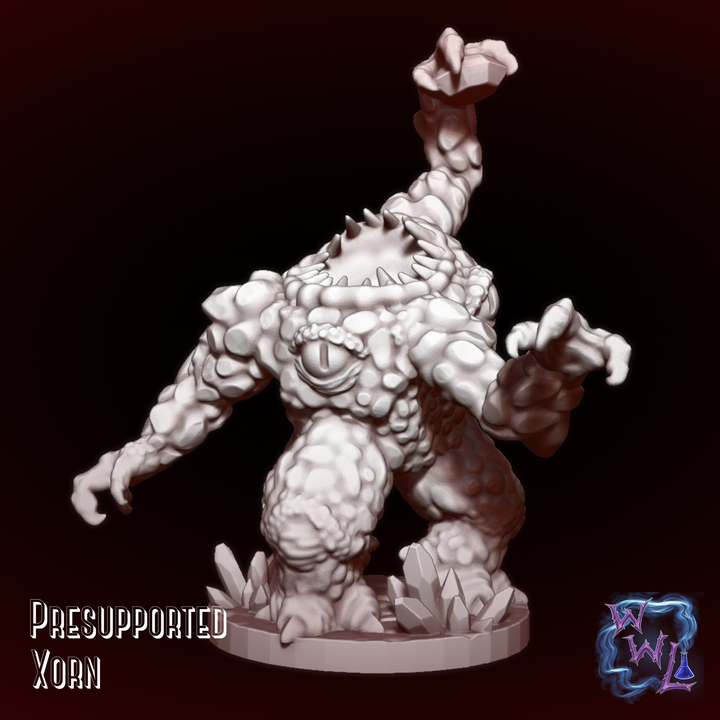 3D Printable Xorn | Presupported by Wicked Wizard Labs