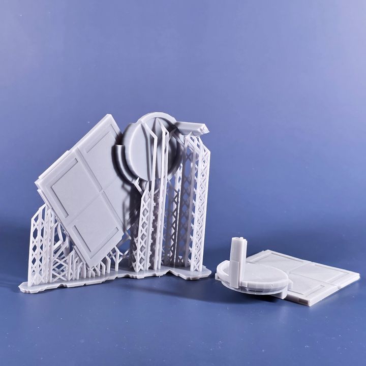 3D Printable Hover Platform – Sci-Fi Small Cargo and Personnel Vehicle ...