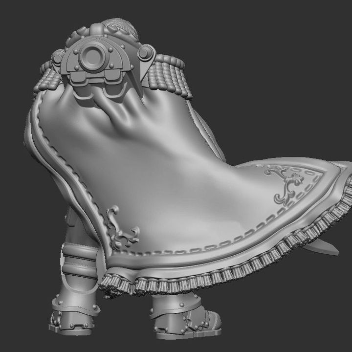 3D Printable Jade Coalition - Marshal Tiber Maximilian by The Makers Cult