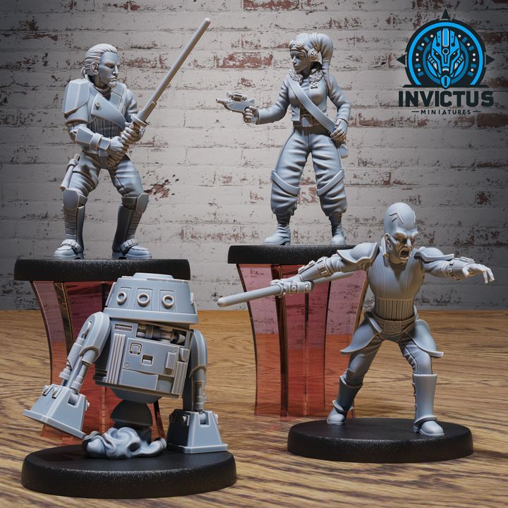 3D Printable Space Odyssey Set / Cosmic Wars Collection / Star Rebels ...