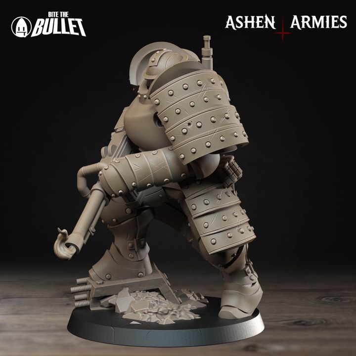 3D Printable Bullet Crusade | Holy Shogunate - Mechanized Infantry ...