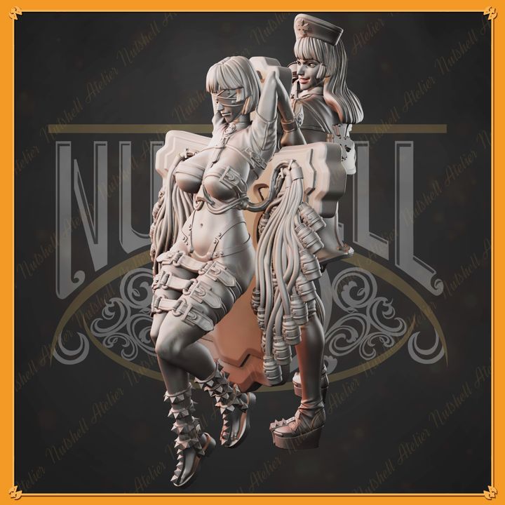 3D Printable Nutshell Atelier - Medic(NSFW) by Nutshell atelier