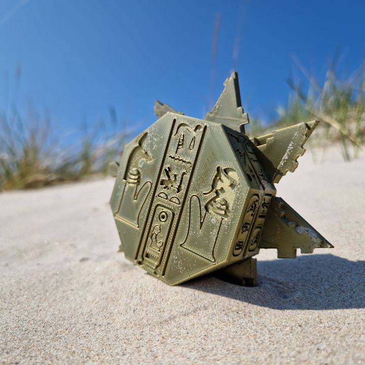 3D Printable Key To Hamunaptra - The Mummy Replica Prop by Zanis Eidins