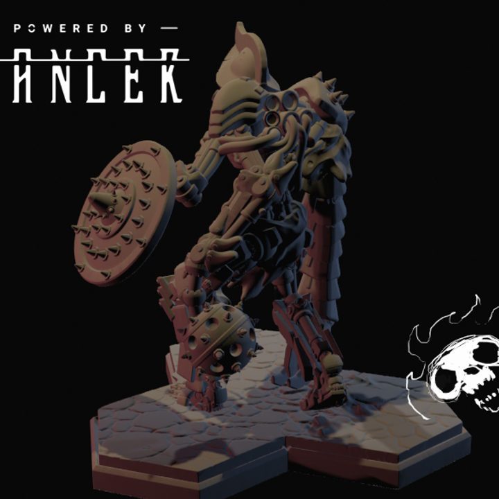 3D Printable LANCER NPC BUNDLE 03 - 4 x SIZE2 pack by La voie du crane