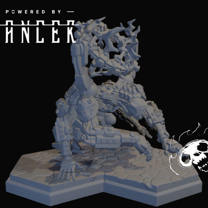 3D Printable LANCER NPC BUNDLE 03 - 4 x SIZE2 pack by La voie du crane