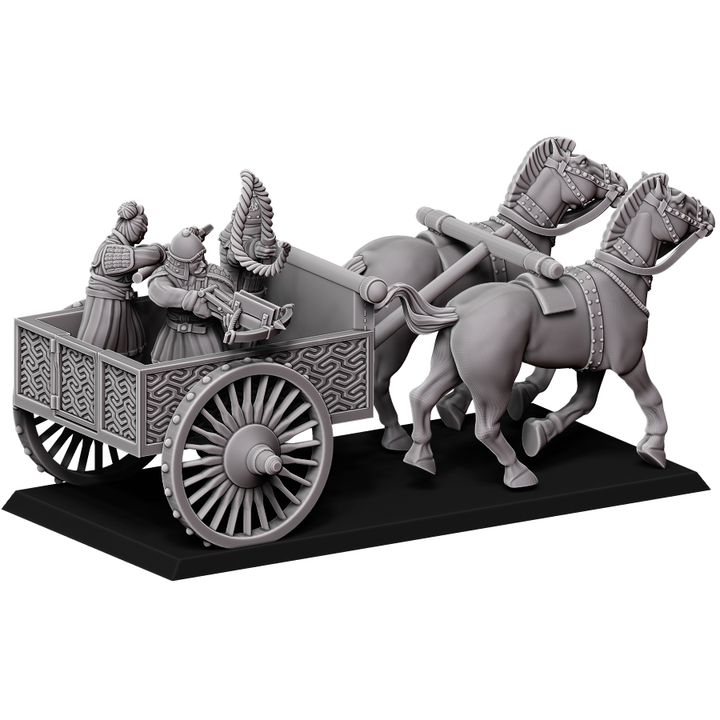 3D Printable Cathay War Chariot by Empire Miniatures