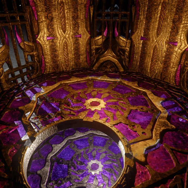 3D Printable Nightwidow, Dark Elf Prison by Krakulu