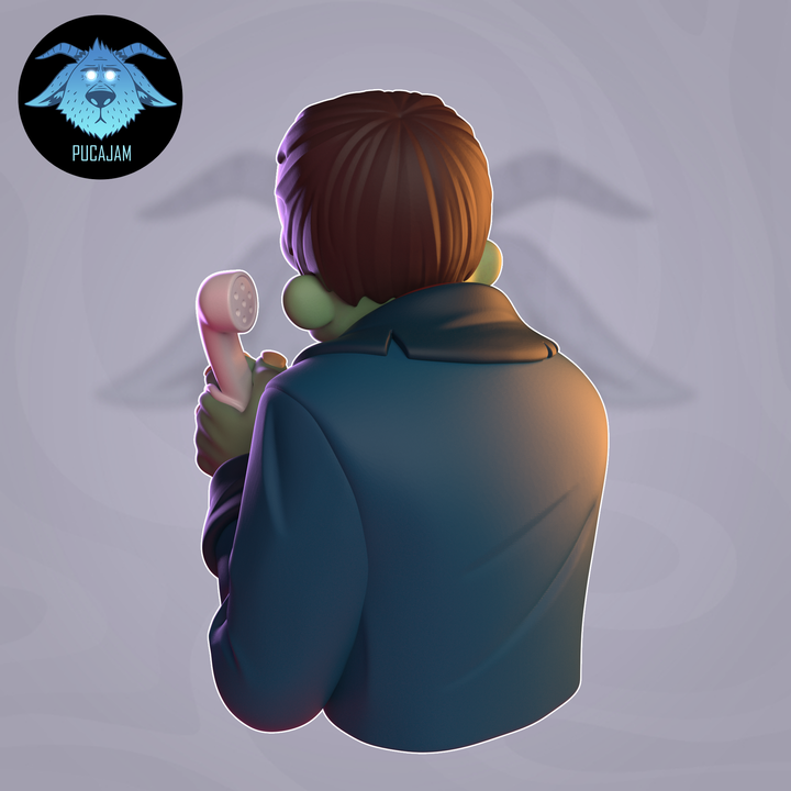 3D Printable Zombie Bub by PucaJam