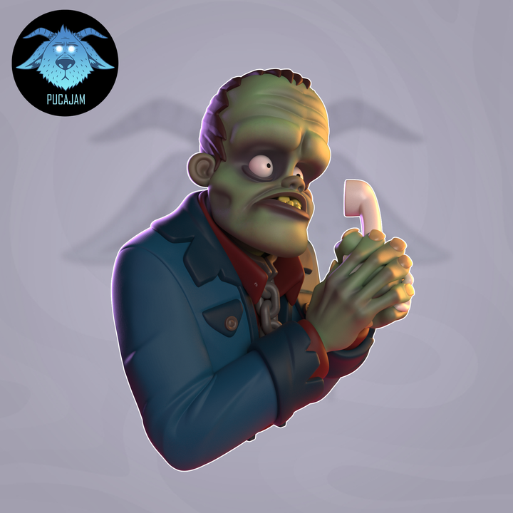 3D Printable Zombie Bub by PucaJam