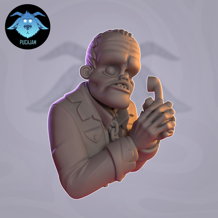 3D Printable Zombie Bub by PucaJam