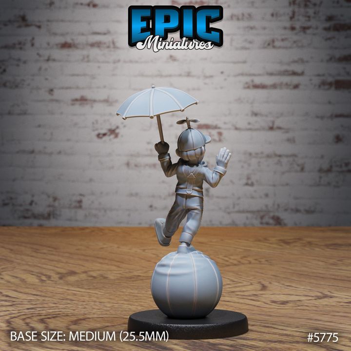 3D Printable Balancing Clown / Carnival Artist / Funfair Performer ...