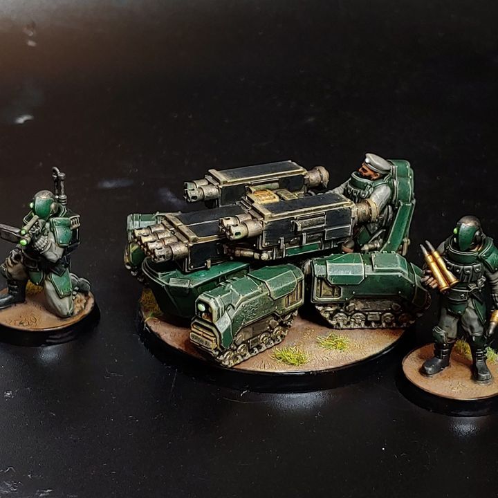 3D Printable Jade Coalition - Harvestman Fire Support Platform by The ...