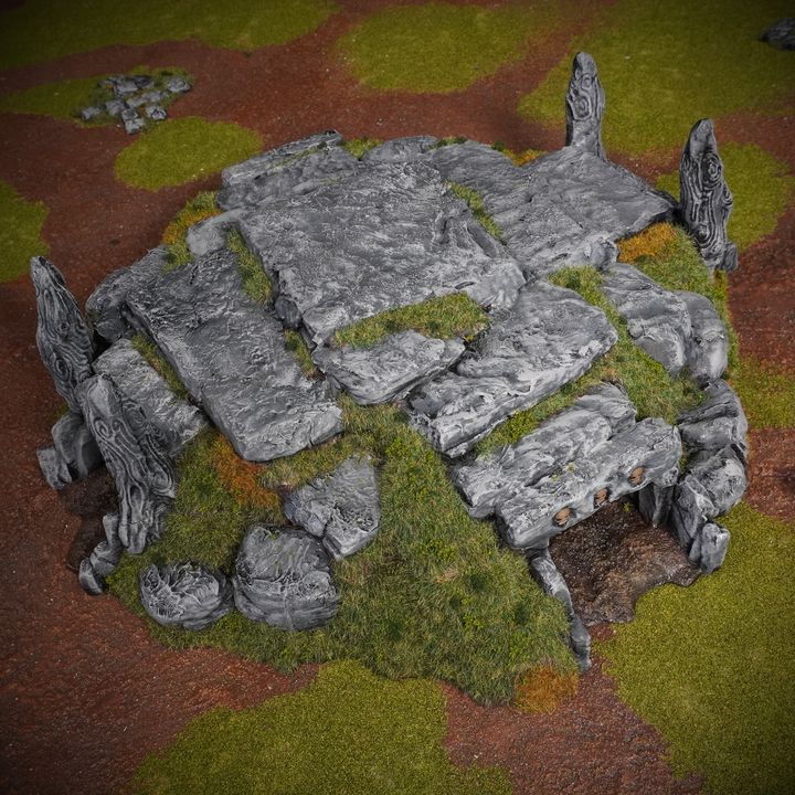 3D Printable The Barrowlands by Conquest Creations