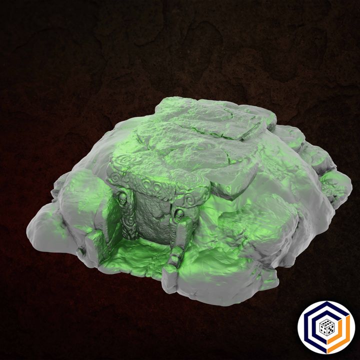 3D Printable The Barrowlands by Conquest Creations