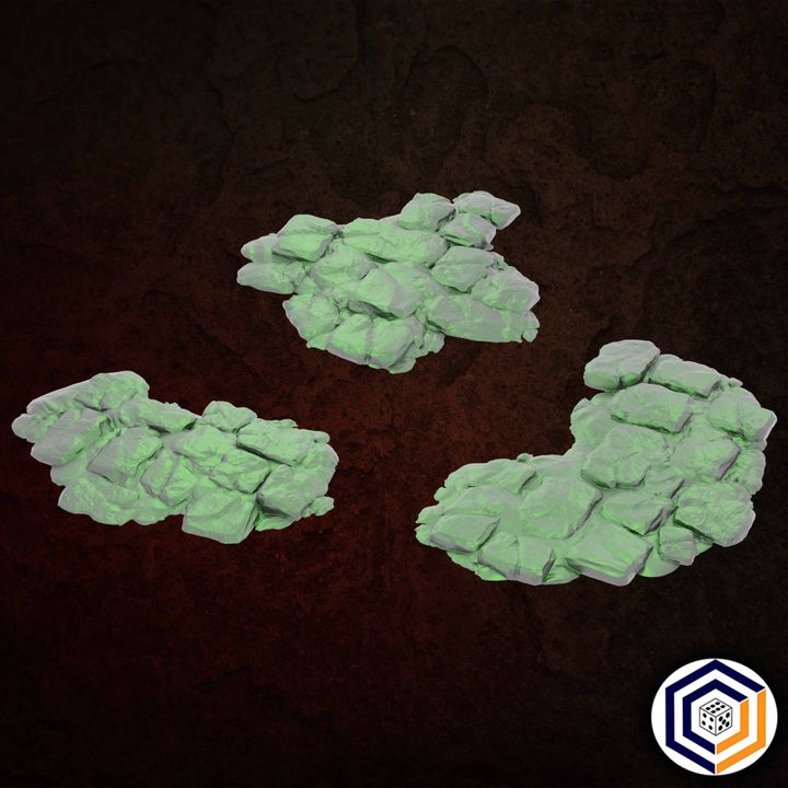 3D Printable The Barrowlands by Conquest Creations