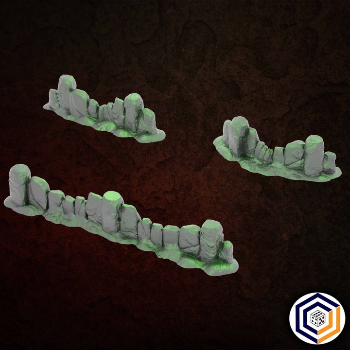 3D Printable The Barrowlands by Conquest Creations