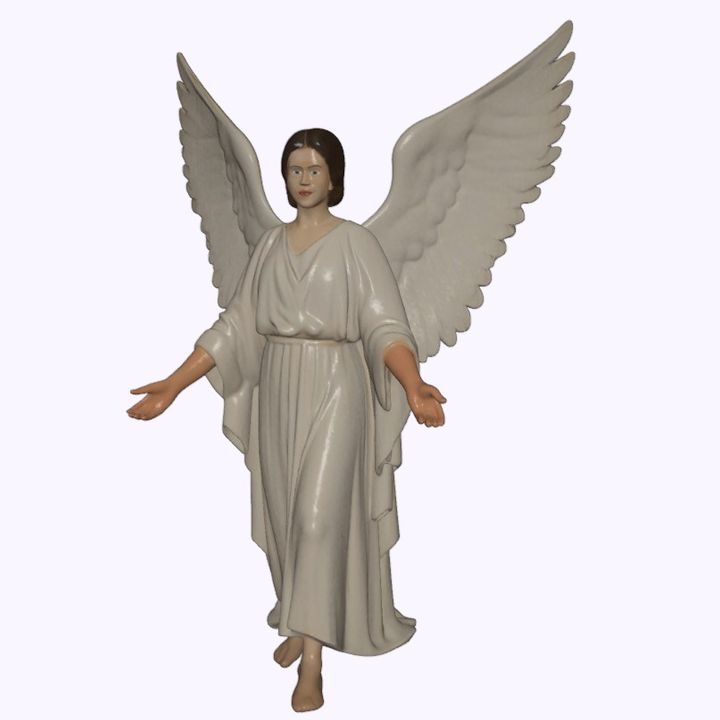 3D Printable Seraphiel the Guardian Angel by Fantasy Figures