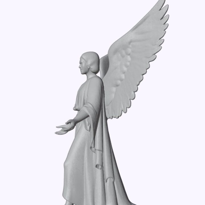 3D Printable Seraphiel the Guardian Angel by Fantasy Figures