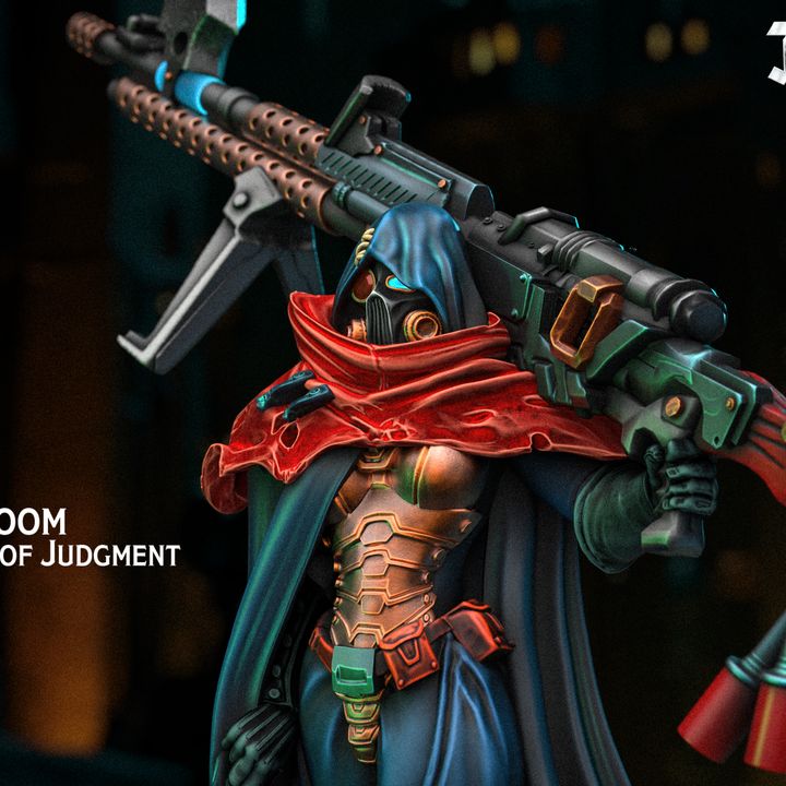 3D Printable Inistra Von Doom Glass Eye of Judgment by Heroes Infinite