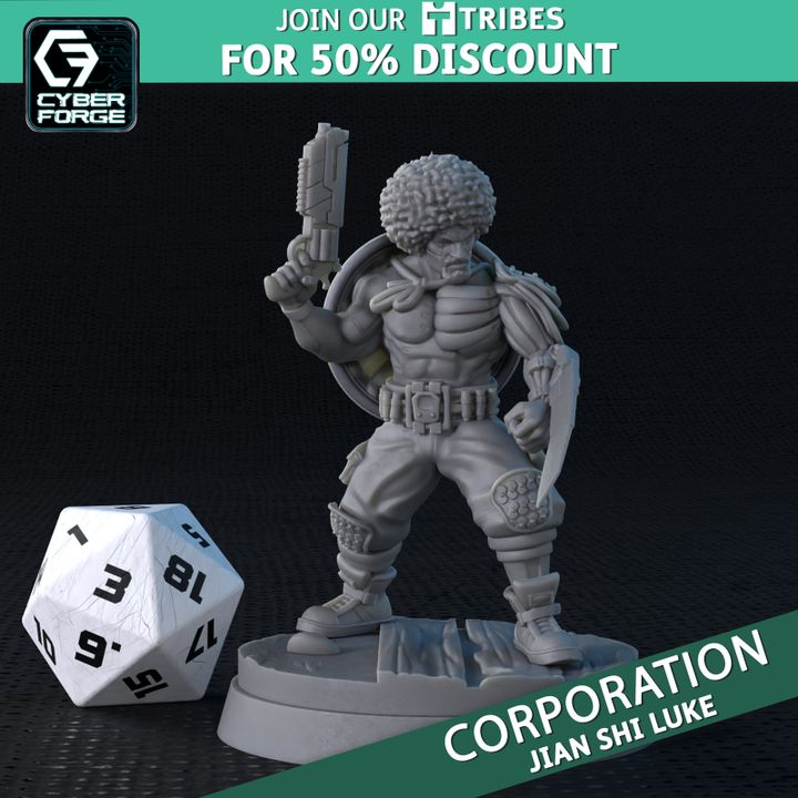 3D Printable Corporation - Jian Shi Luke - Additional Miniatures by ...