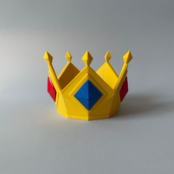 3D Printable King Boo Crown by Zanis Eidins