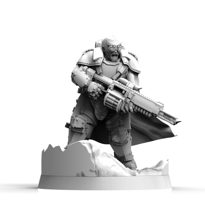 3D Printable Tempest Legion V3 - Sniper Squad by The Makers Cult