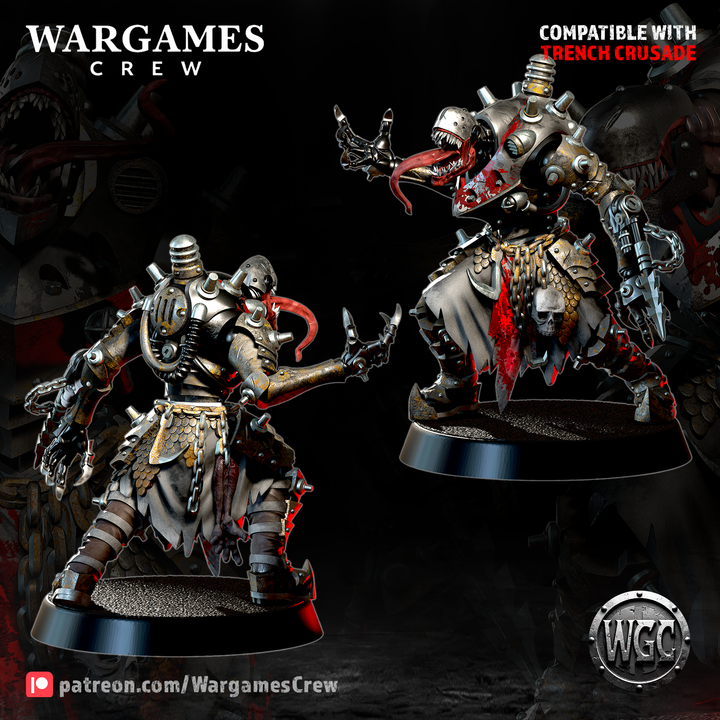 3D Printable Abyssal Shade Operative by WargamesCrew