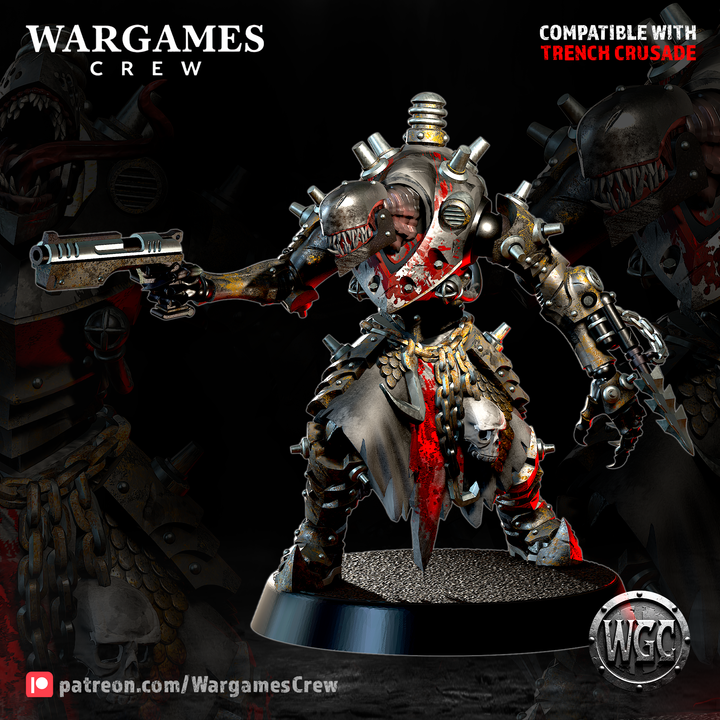 3D Printable Abyssal Shade Operative by WargamesCrew