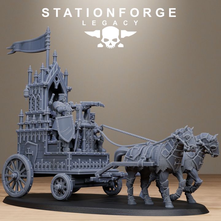 3D Printable Thorncrest Carriage by StationForge Legacy