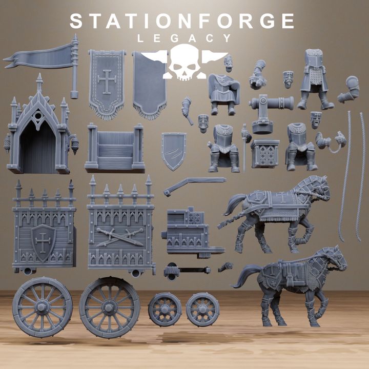 3D Printable Thorncrest Carriage by StationForge Legacy