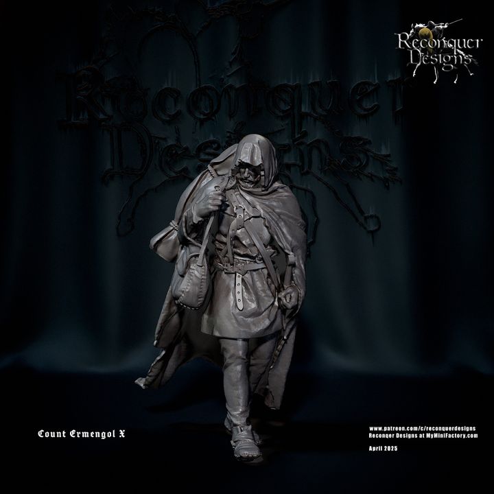 3D Printable The Wanderer by Reconquer Designs Fantasy