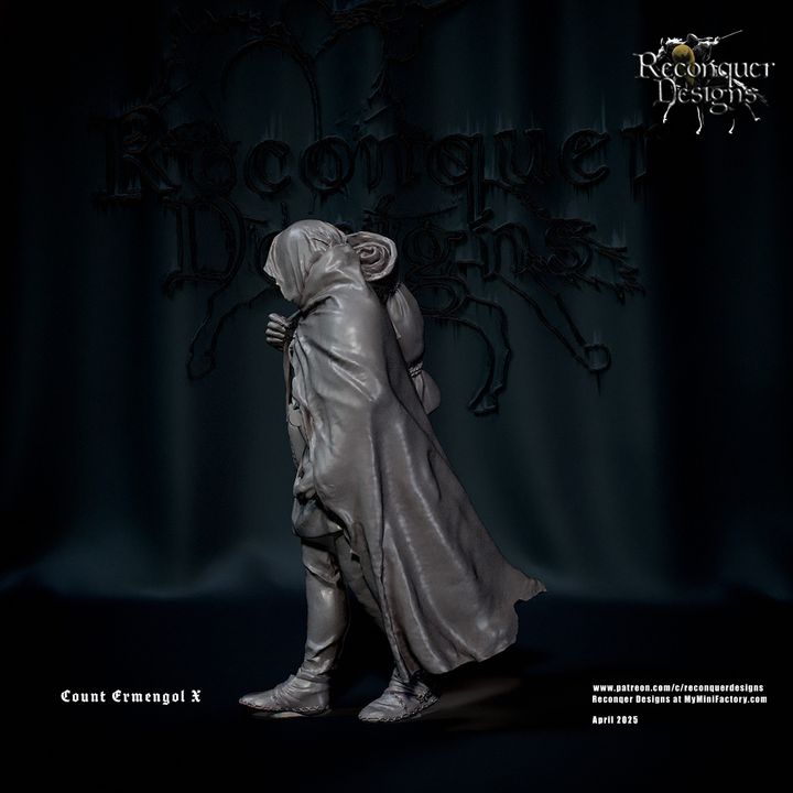 3D Printable The Wanderer by Reconquer Designs Fantasy