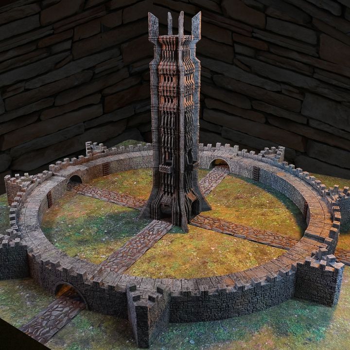 3D Printable Wizards Tower by Conquest Creations